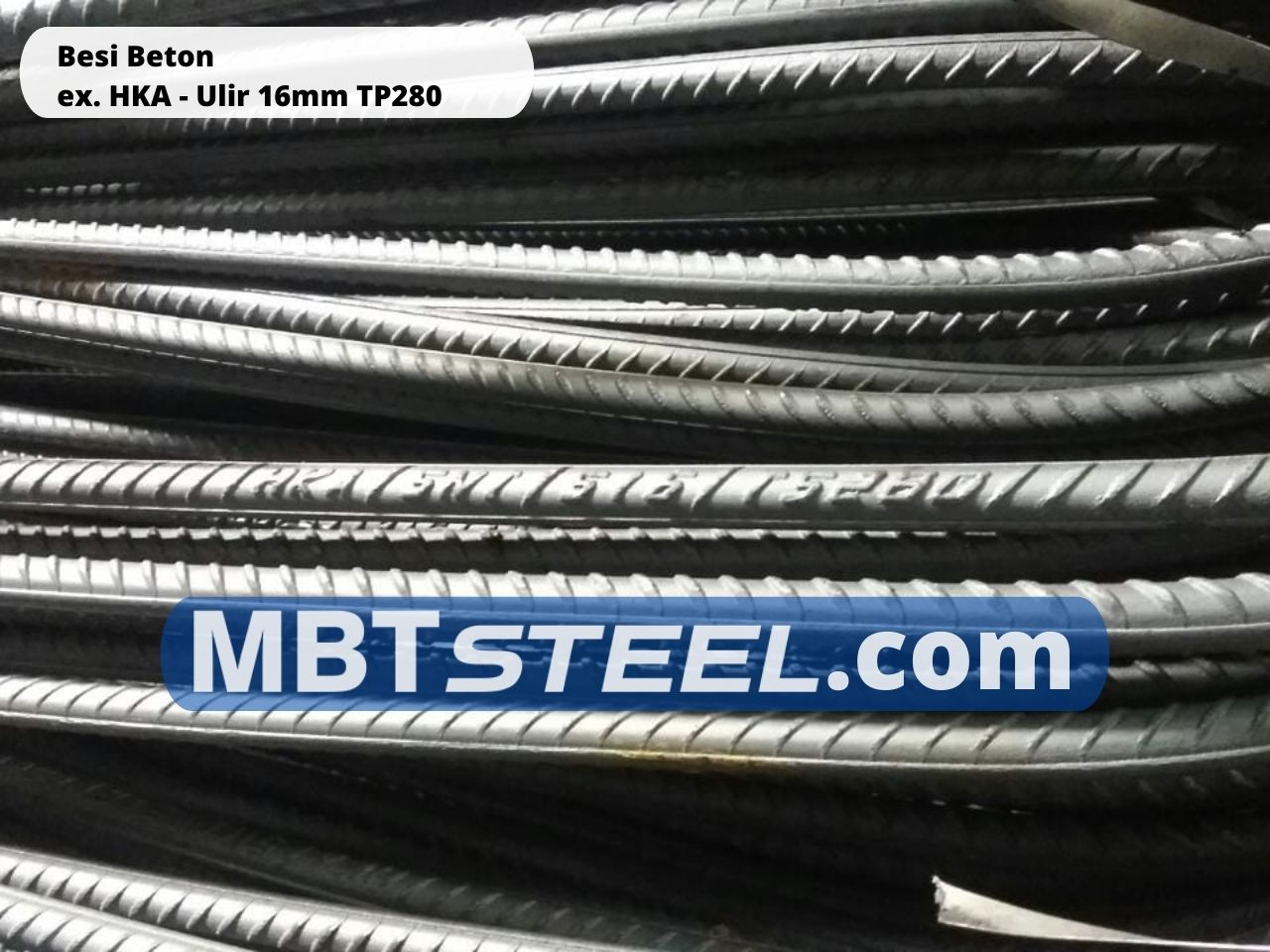 Jual Besi Beton SNI Ulir TS280 10mm 13mm 16mm 19mm 22mm 25mm Surabaya - MBT Steel